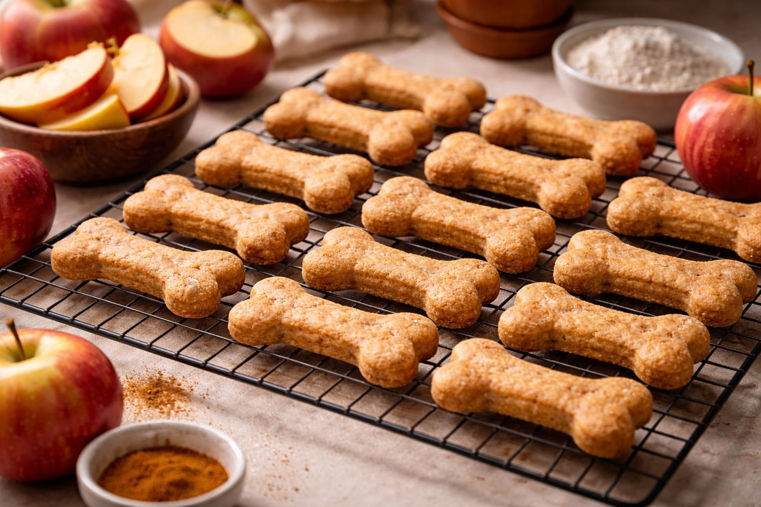 Fresh Apple Dog Treats
