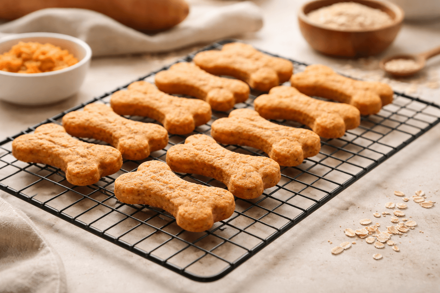 Sweet Potato Dog Treats in Air Fryer